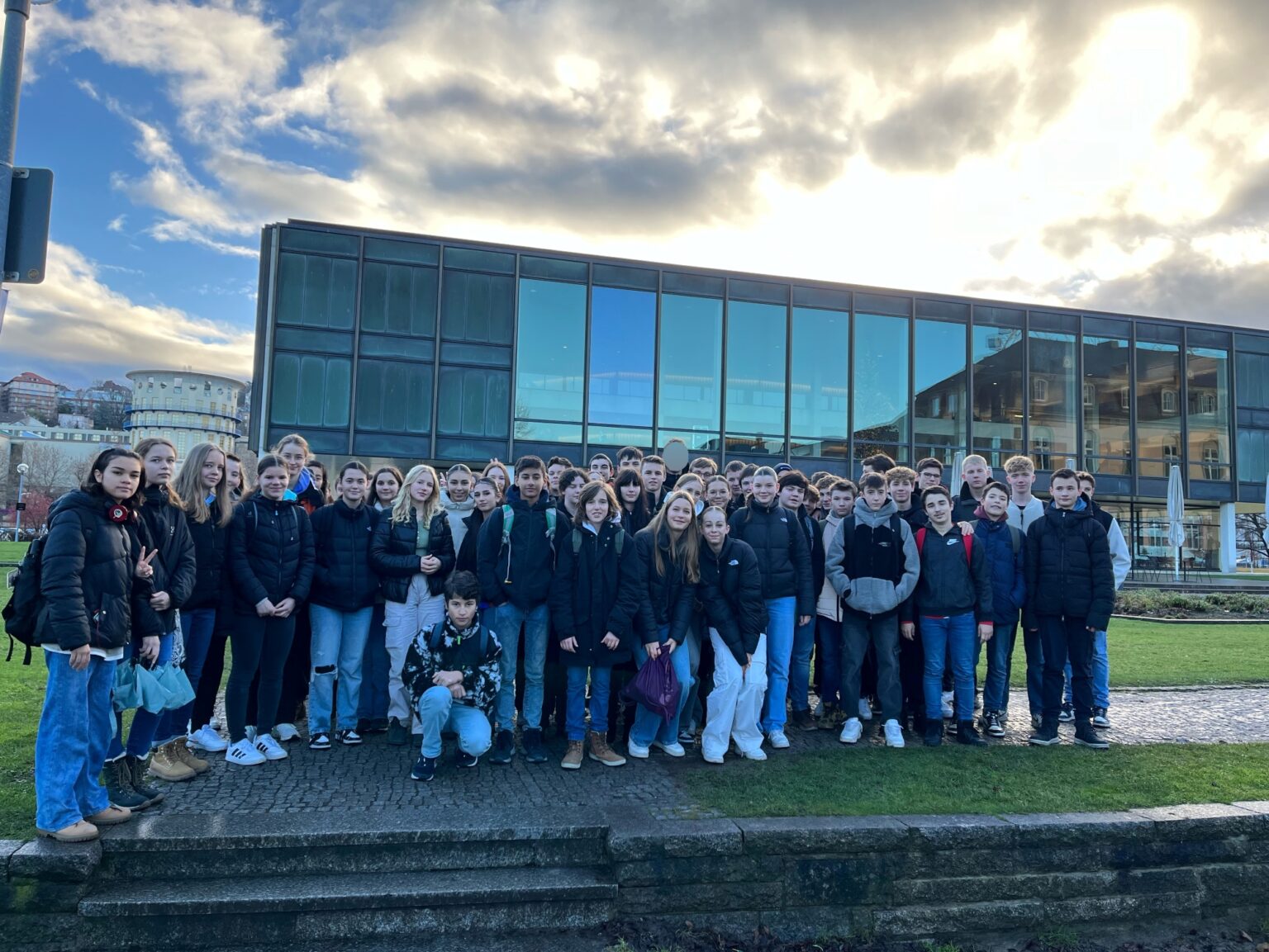 Landtagsbesuch der neunten Klassen des GFII. – Gymnasium Friedrich II.