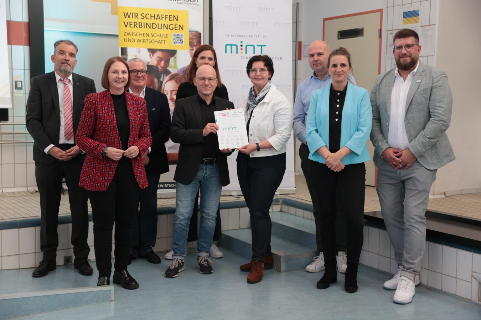 GFII. wird zum dritten Mal als MINT-freundliche Schule geehrt ...